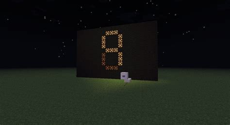 Binary Counter Using Redstone Lamps Minecraft