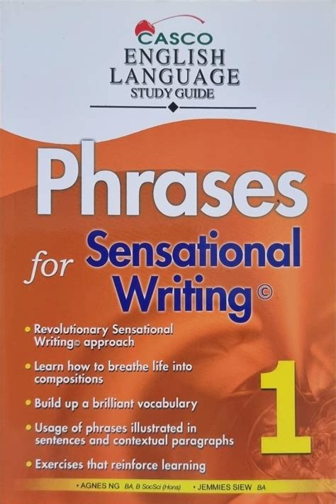 English Composition Primary Phrases For Sensational Writing 1
