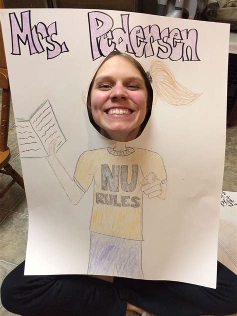 Autobiography Poster Final Project Had Facts About My Life Around It