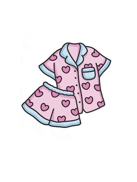 Nighty Night Pyjamas Icon Pjs Clip Art Hello Kitty In Pajamas Drawing