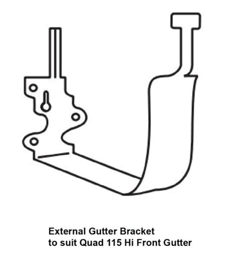 External Gutter Brackets Australia