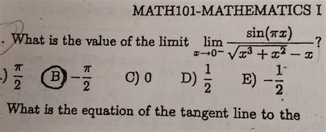 A Limit Question R Askmath
