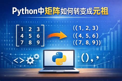 Python中矩阵如何转变成元祖