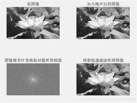 用matlab编程实现数字图像理想低通滤波、高斯低通滤波和巴特沃斯低通滤波去噪算法 对图像加入高斯白噪声 并实现频率域低通滤波。 csdn博客