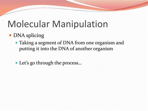 PPT Manipulating DNA PowerPoint Presentation Free Download ID