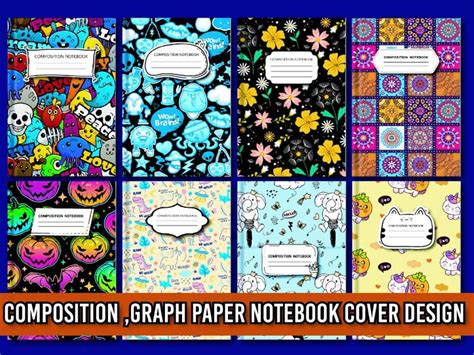 Composition Graph Paper Notebook Cover Of Any Niche For Kdp Upwork