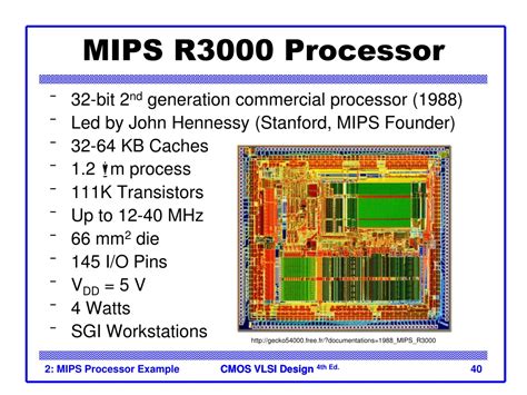 Ppt Mips Processor Design Structured Hierarchy And Logic Synthesis Powerpoint Presentation Id
