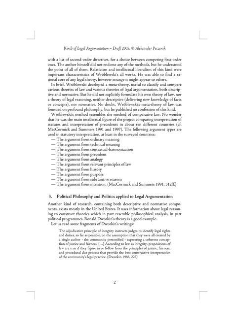 Kinds Of Theory Of Legal Argumentation Pdf Law