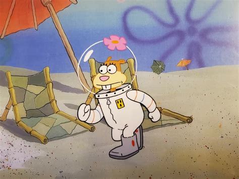 Spongebob Squarepants Original Production Cel Cell Animation Art £27246 Picclick Uk