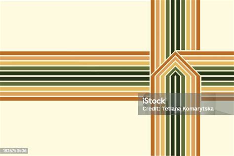 1970년대 히피 레트로 스타일의 무지개 그루비 물결 모양의 추상적인 배경 벡터 패턴은 천 섬유 랩 및 기타에 사용할 준비가되었습니다 0명에 대한 스톡 벡터 아트 및 기타