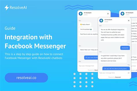 integración con facebook messenger ai chatbot para tu negocio por