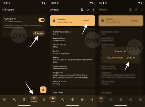 Root Android Via Apatch Give Su Access Flash Module Install Ota Droidwin