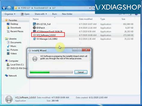 How To Install VXDIAG VCX NANO Ford IDS V117