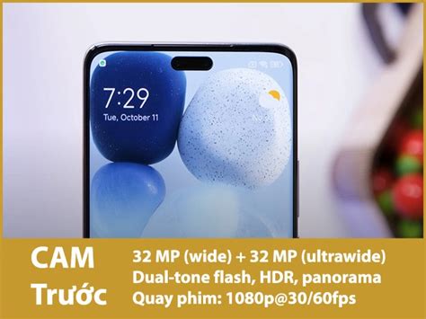 Xiaomi CIVI 2 5G Snapdragon 7 Gen 1 Camera trước kép 32MP