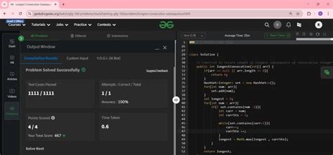 Khushi Jain On Linkedin Coding Dsa Problemsolving Geeksforgeeks