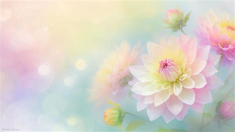 Powerpoint Background Spring With Stunning Lily Flowers Slidescorner