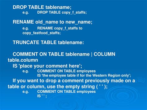 Oracle Sql Ppt Download