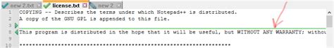 Allow Changing Color Of The Hidden Lines Separator Line Issue Notepad Plus Plus
