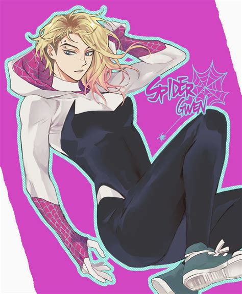 Spider Gwen And Gwen Stacy Marvel And More Drawn By Gugusam Danbooru