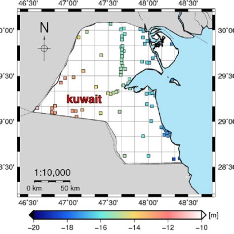 Gnssleveling Data Derived Geoid Heights Units Meters Download