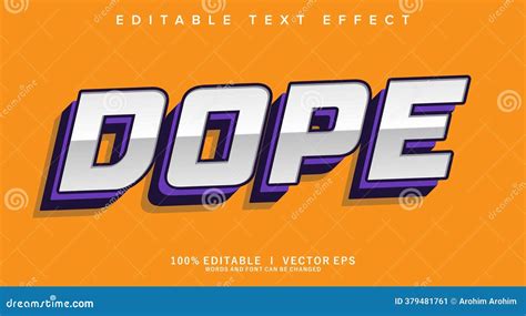 Dope Vector Font Alphabet 253062571