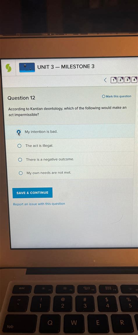 Solved UNIT 3 - ﻿MILESTONE 3Question 12Mark this | Chegg.com