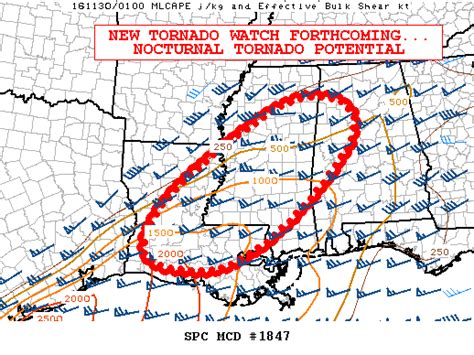 Storm Prediction Center Mesoscale Discussion 1847
