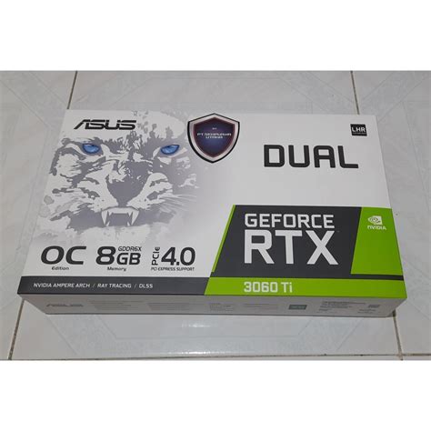 Jual Vga Nvidia Asus Geforce Rtx Ti Dual White Oc Edition Gb Gddr X Shopee Indonesia