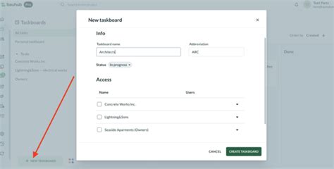 How To Create A Taskboard Bauhub