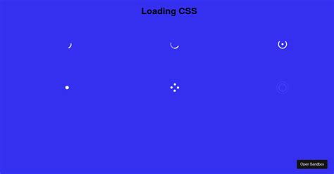 Loadinging Css Codesandbox