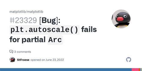 Bug `pltautoscale` Fails For Partial `arc` · Issue 23329