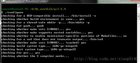 qt5环境下配置gsl数学库 qt gsl csdn博客