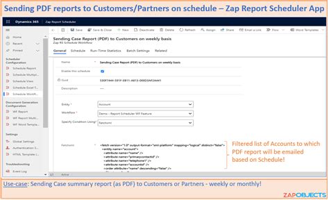 Sending Pdf Reports To Customers Or Partners On Scheduled Basis Using Zap Report Scheduler