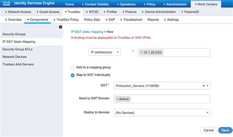 cisco ise cisco trustsec classification