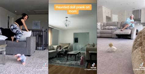 A Compilation Of People Being Terrified By Haunted Doll Prank Borninspace