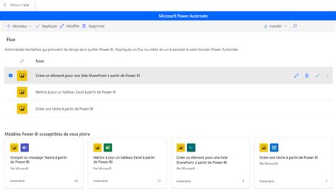 Déclencher un flux de cloud à partir d’un rapport Power BI - Power ...