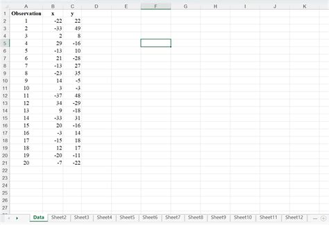 solved 7 the following observations are for two