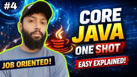 Core Java In One Shot Part 4 Java Methods In Hindi Core Java Full