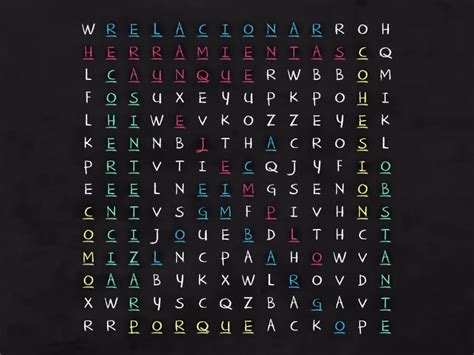 Conectores Gramaticales Wordsearch