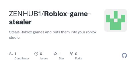 GitHub ZENHUB Roblox Game Stealer Steals Roblox Games And Puts Them Into Your Roblox Studio