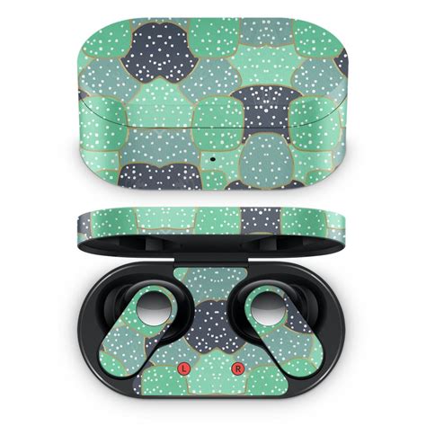 Enhance Your Oneplus Nord Buds With White Dots On Green Bubbles Earbud