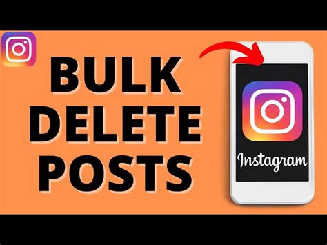 Instagram How To Delete Several Posts At The Same Tiem Sale Online