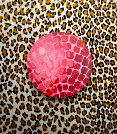 Magnet Red Disco Ball Etsy