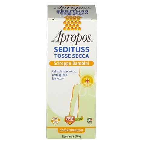 Apropos® Sedituss Sciroppo Bambini 210 G Redcare