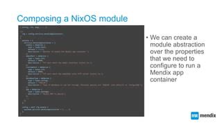 Automating Mendix Application Deployments With Nix PPT