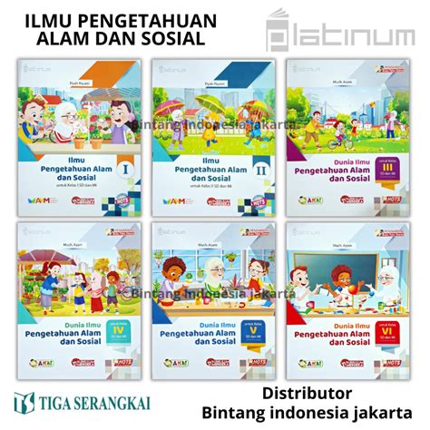 Jual Platinum Ipas Ilmu Pengetahuan Alam Da Sosial Kelas 1 S D 6 Sd Mi Kurikulum Merdeka