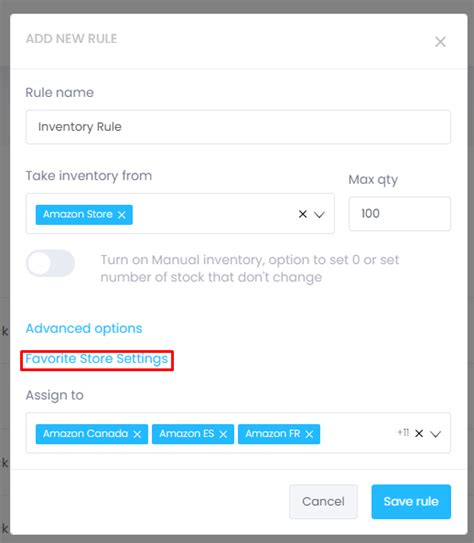 How To Set Up Inventory Rules FAQ Inventory Ahead