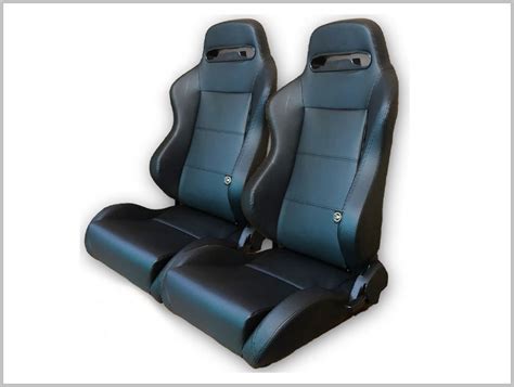 Pair Bb3 Reclining Bucket Sports Seats Runners Bb Classics