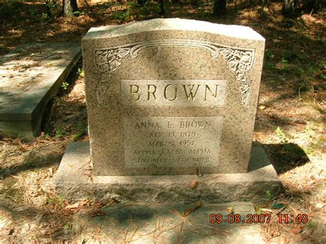 Anna Easter Brown 1879 1957 Find A Grave Memorial