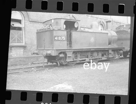 Original 35mm Negative Of Br Lms Class 1f Steam Loco 41875 In 1 62 £3 99 Picclick Uk